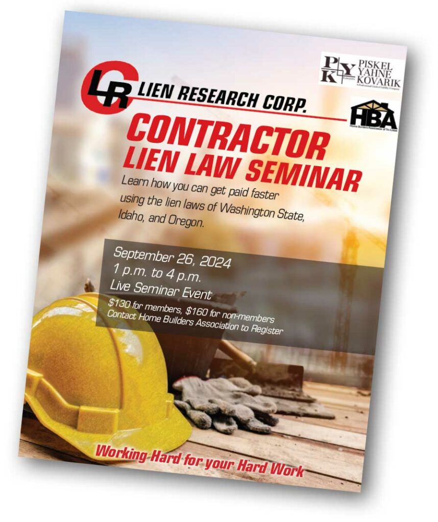 Lien Research Corp. | Construction, Mechanics, Material Suppliers